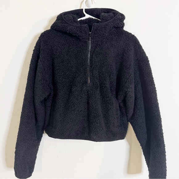 Sunday Best | Jackets & Coats | Sunday Best Aritzia Black Sherpa Teddy ...